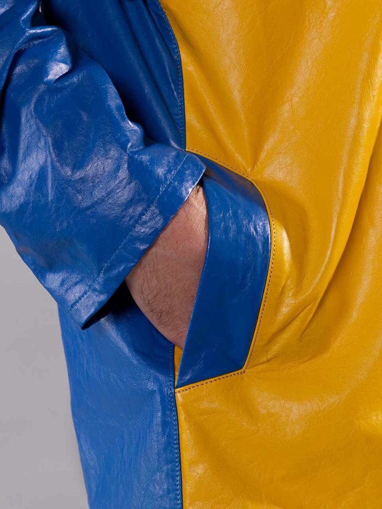 Raynaud Jeune invente le ciré breton en cuir - Leather Fashion Design (LFD)