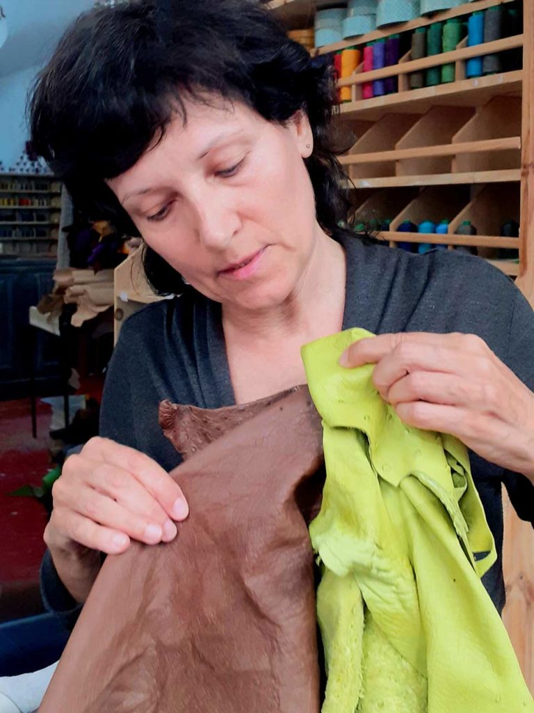 Nathalie Fougeras, l’art de la matière - Leather Fashion Design (LFD)